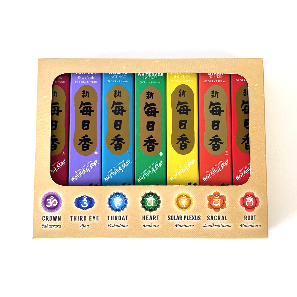 MORNING STAR Seven Chakras | NIPPON KODO Japanese Quality Incense Since ...